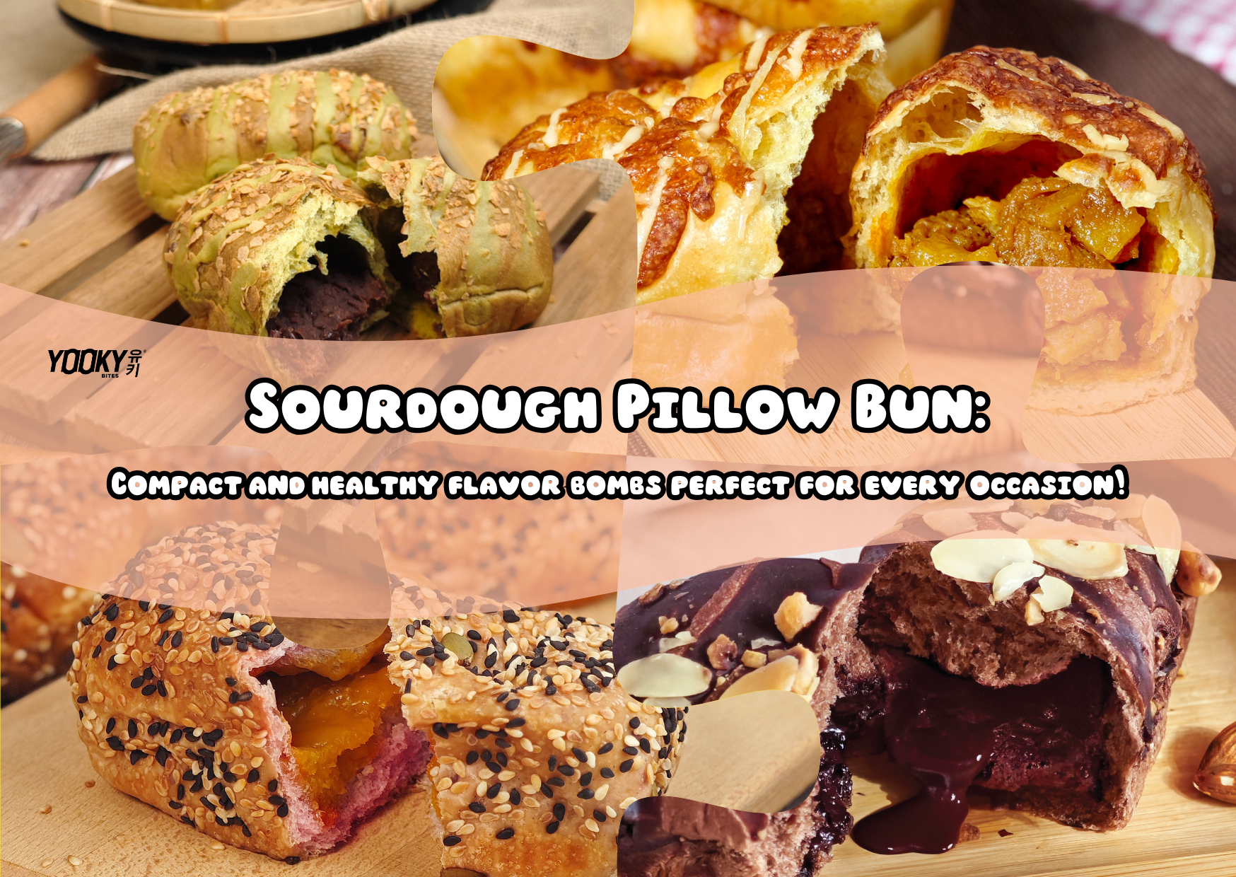 Sourdough Pillow Bun - Compact and healthy flavor bombs perfect for ev ...