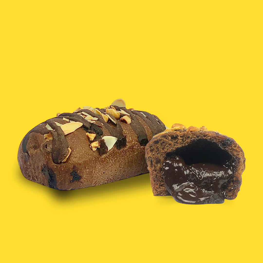 Salted Dark Chocolate Lava Sourdough Pillow Bun | Yookybites Fresh ...