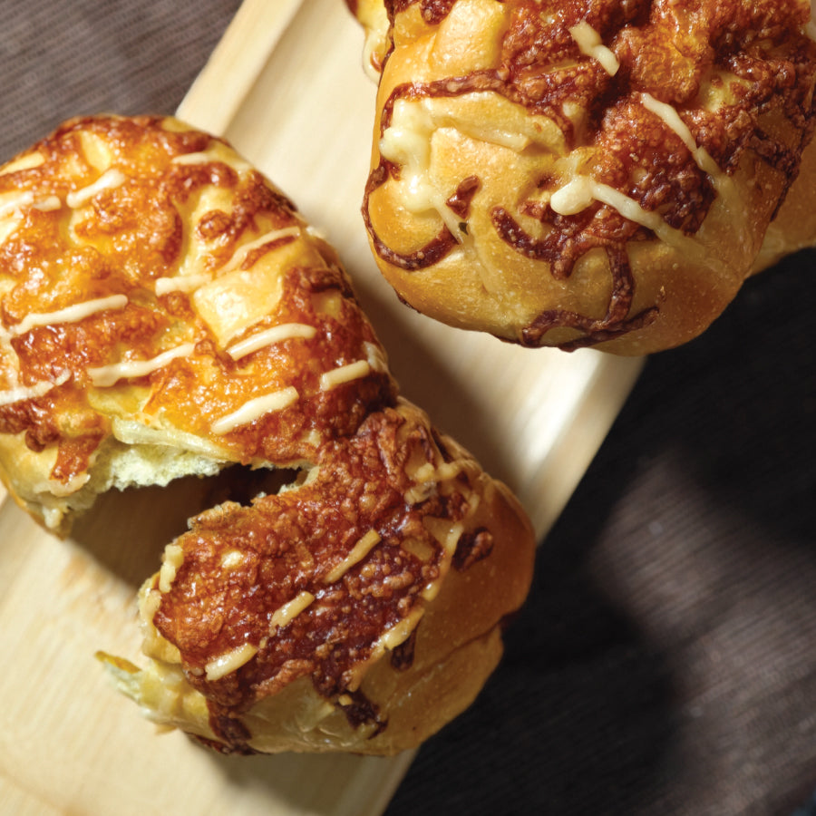 Cheese Curry Potato Sourdough Pillow Bun | Yookybites Fresh Bread ...