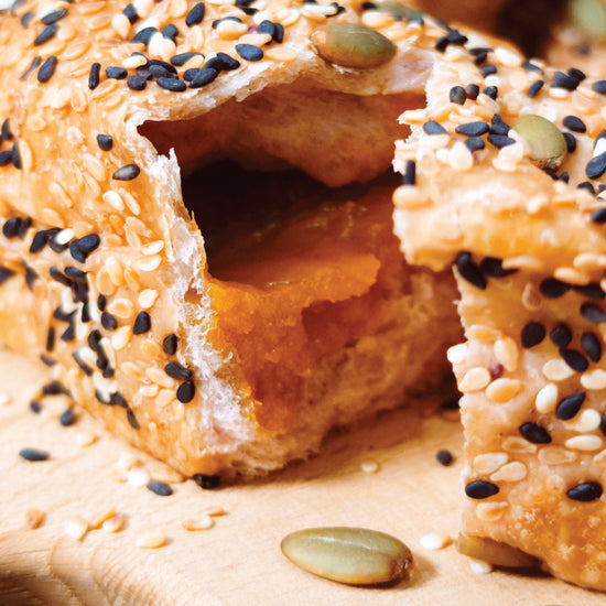 Cranberry Pumpkin Purple Sourdough Pillow Bun | Yookybites Fresh Bread ...